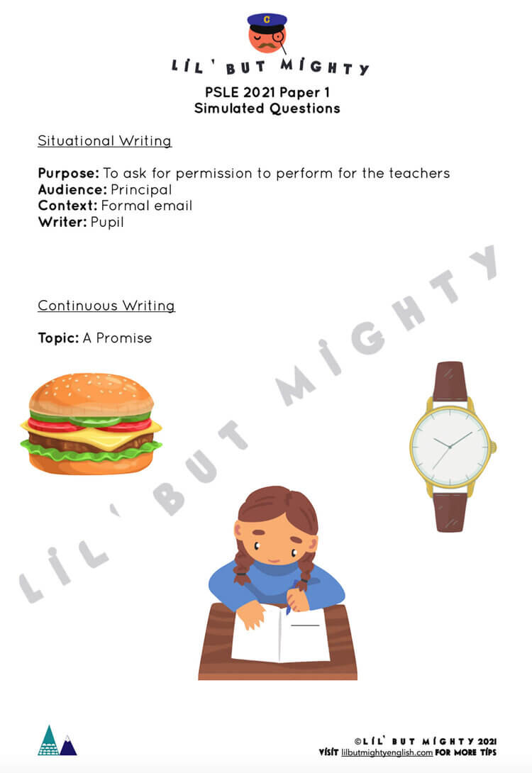PSLE 2021 Paper 1 Simulated Questions! - Lil' but Mighty