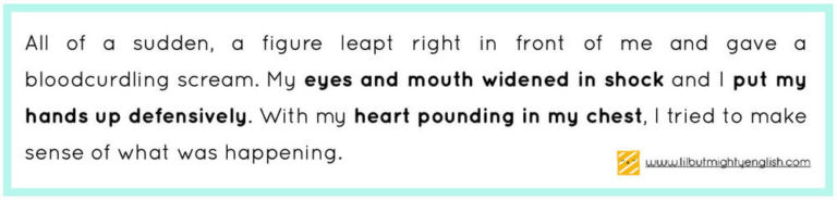 Expressing Character Feelings | Using Show-Not-Tell- Lil' but Mighty