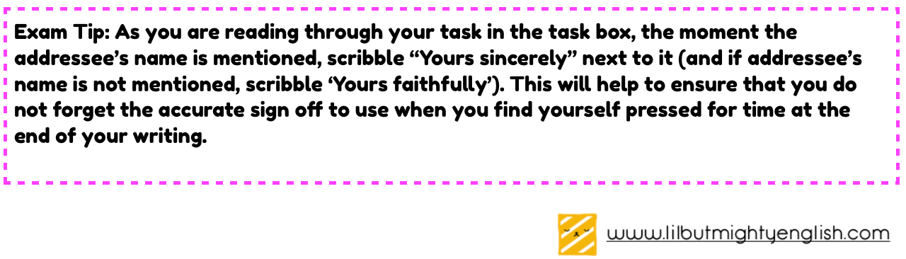 Score for Formal Situational Writing with 5 Essential Steps!