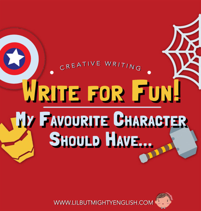 Write for Fun!: My Favourite Character Should Have... - Lil' but Mighty