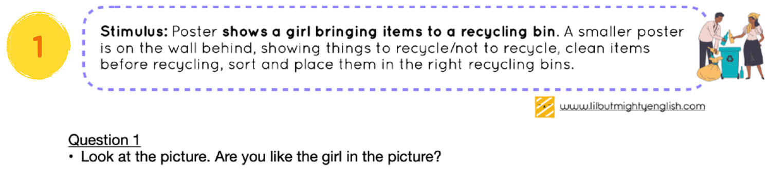 Compiled PSLE Prelim 2022 Oral Topics + Questions