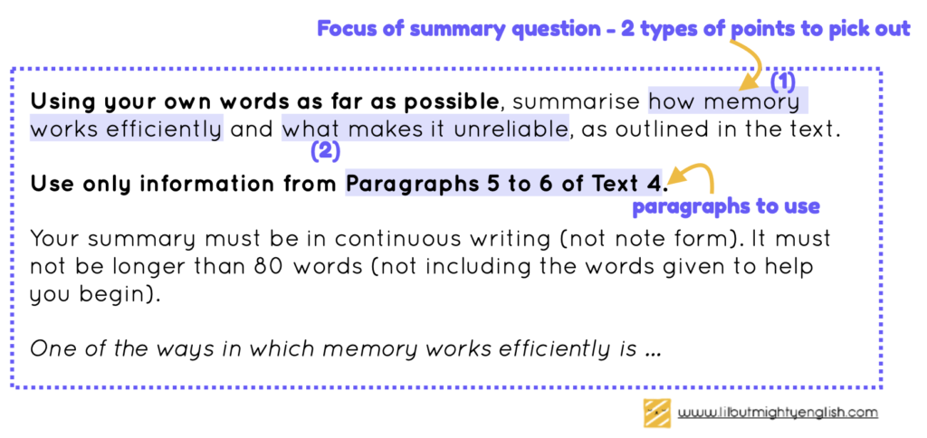 Summary Writing: Top Tips for O-Level English Success