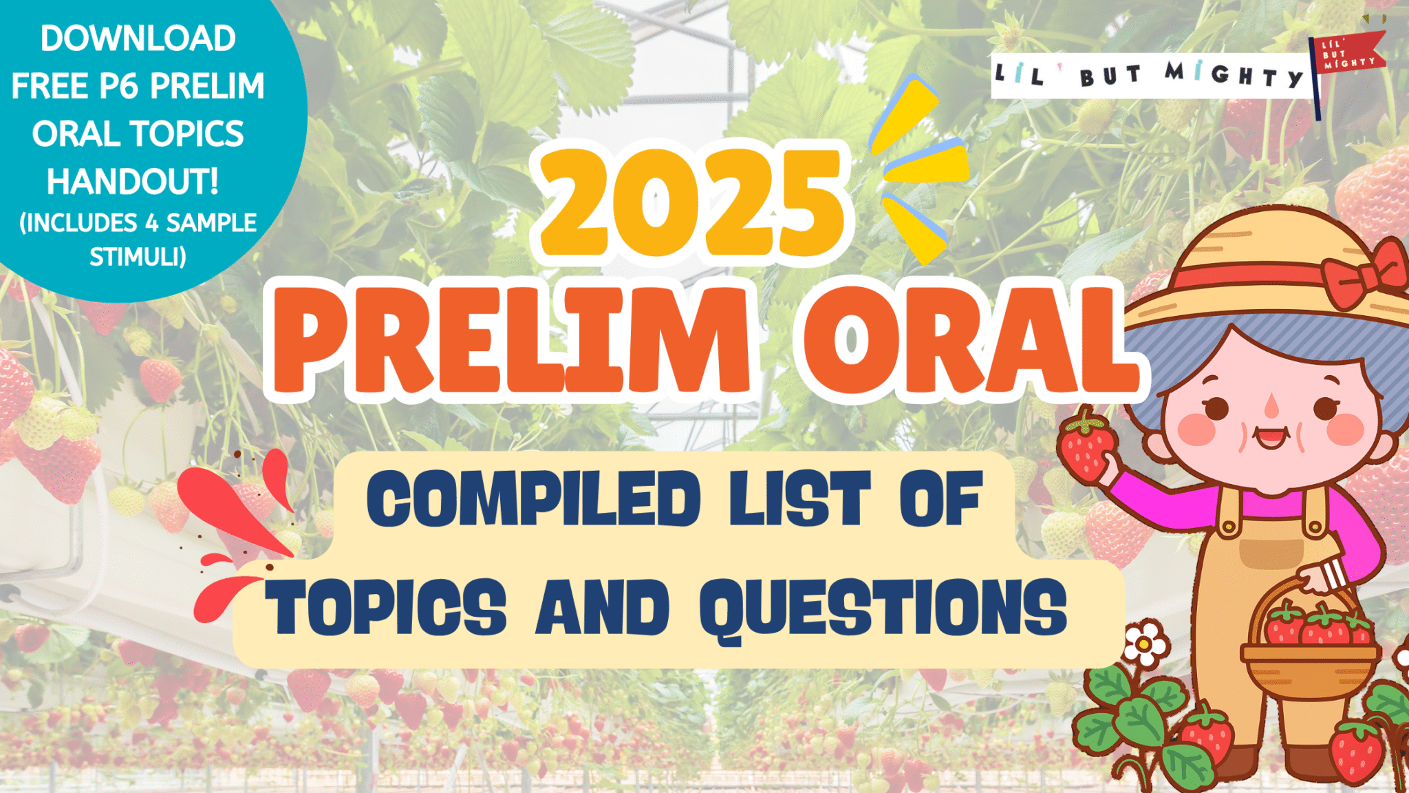 2025 Prelim Oral Topics and Questions